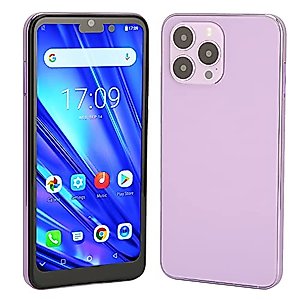 IP14 Pro Smartphone, 6.1in 4GB RAM 32GB ROM Unlocked Smartphone Ultrathin Face Recognition Dual Card Dual Standby Cellphone, Great Gifts for Parents ()