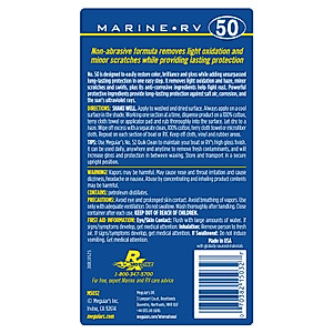 Meguiar's M5032 Marine/RV One Step Cleaner Wax - 32 Oz Bottle