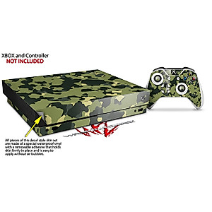 WraptorSkinz Decal Vinyl Skin Wrap Compatible with Xbox One X Console and Controller - WraptorCamo Old School Camouflage Camo Army