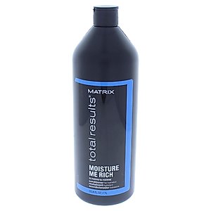Matrix Total Results Moisture Me Rich Conditioner | Lightweight Formula Restores Moisture In Dry Hair | 33.8 Fl. Oz