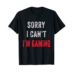 I'm Gaming Video Games Funny Gamer Gift for Boys Teen Men T-Shirt