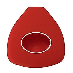 Rpkey Silicone Keyless Entry Remote Control Key Fob Cover Case protector Replacement Fit For Toyota 4Runner Corolla Matrix RAV4 Venza Yaris Pontiac Vibe Scion iQ tC xB xD HYQ12BBY MOZB41TG (Gules)