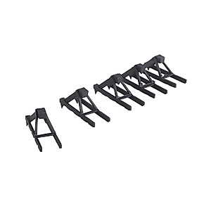 Walthers, Inc. ups Track Bumper, Dark Gray, 8