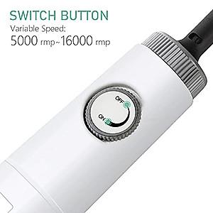 Rotary Tool Kit Pinkiou Mini Drill Variable Speed Rotary Carver with 106 PCS Accessories for Drilling, Carving, Engraving, Sanding, Polishing and Cutting (White)