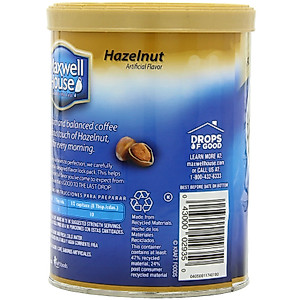 Maxwell House Hazelnut Ground Coffee, 11-Ounce Cannister (Pack of 3)