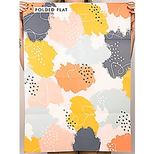 CENTRAL 23 Wrapping Paper - Multipack (x6) Sheets of Gift Wrap with Tags - Pastel Pink and Blue - For Men and Women - Recyclable