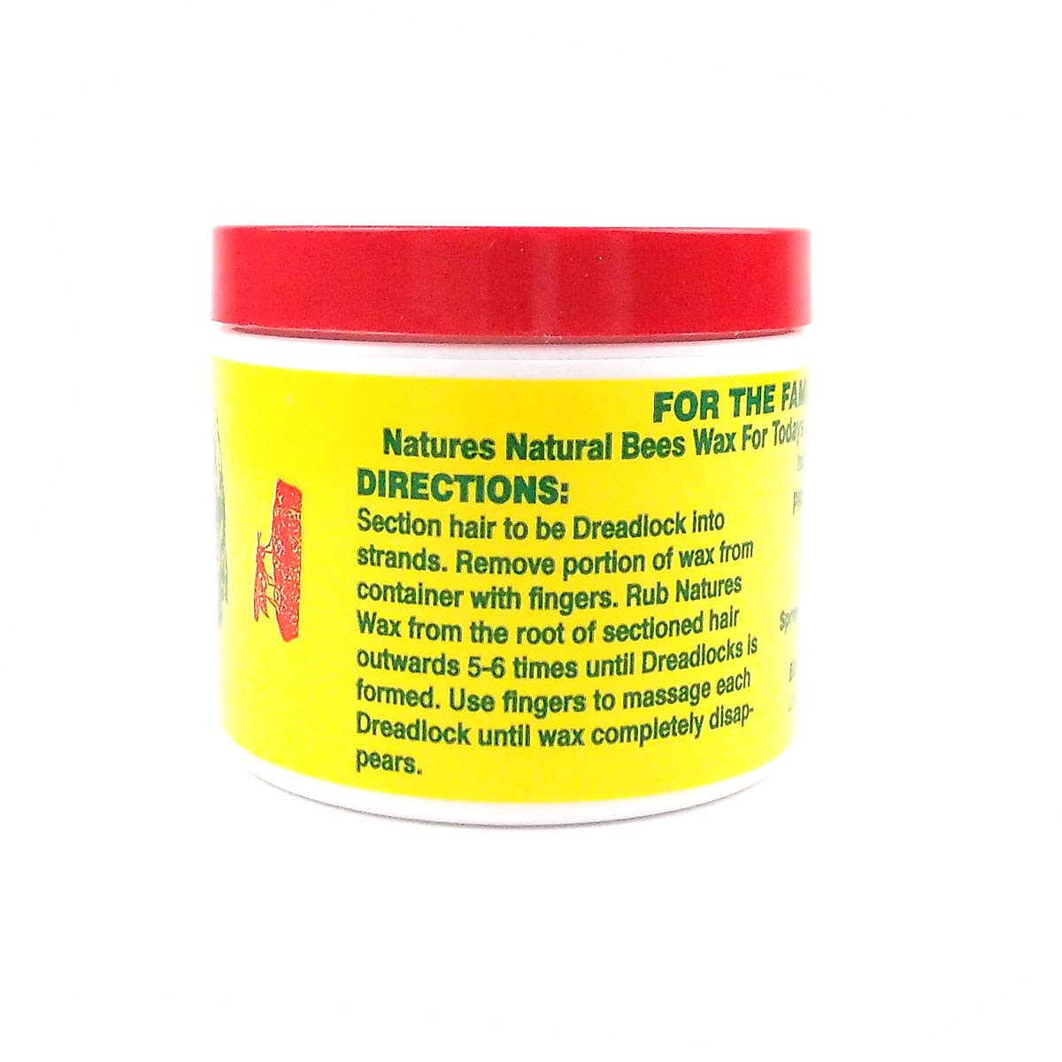 Let's Dred Nature's Wax 4 oz.