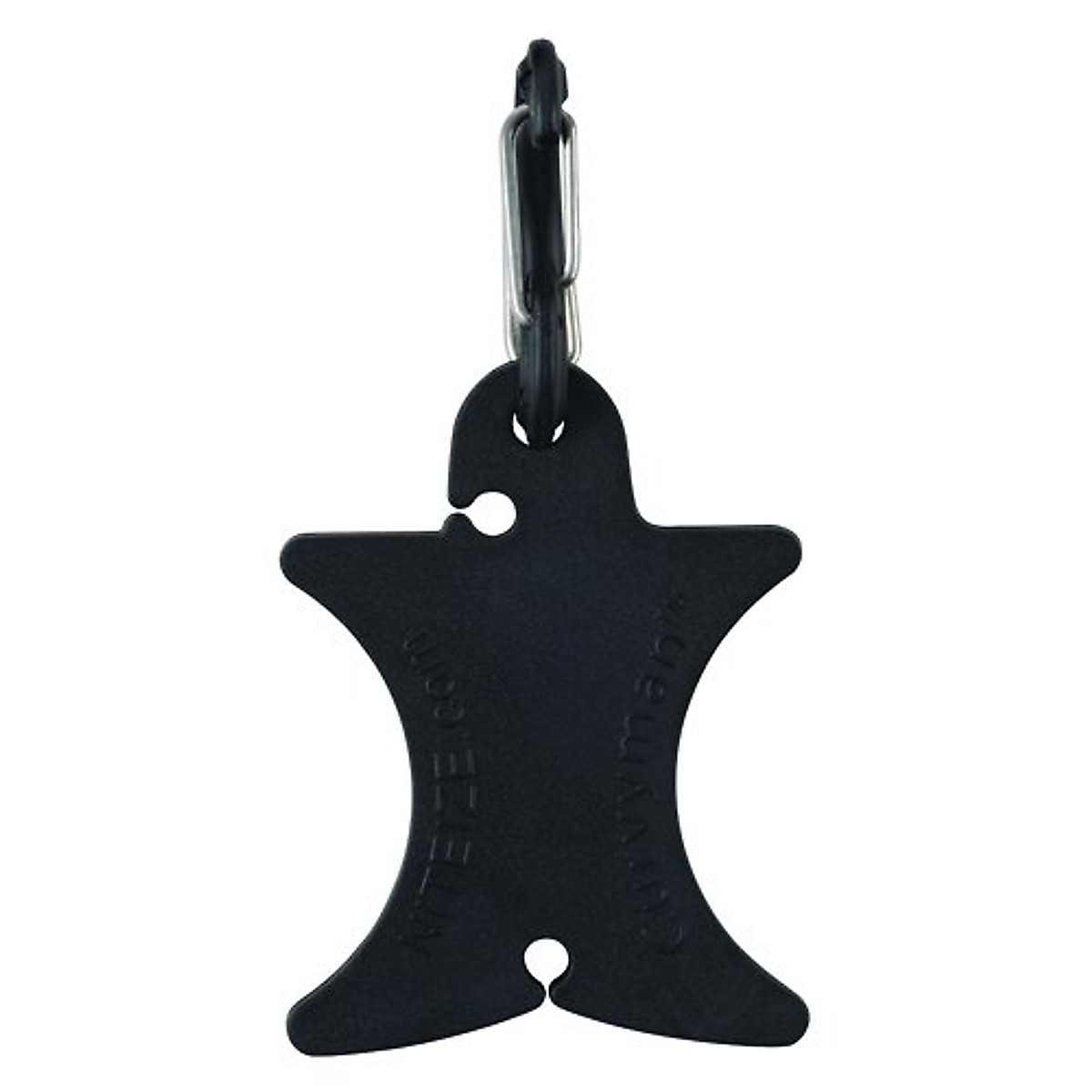 Nite Ize Curvyman Cord Supervisor - Easy Earbud Organizer, Headphone Cord Wrap - Black