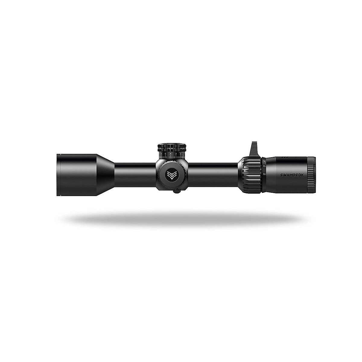 Swampfox Kentucky Long FFP Precision Riflescope, 2-12x44 MOA Illuminated 30mm