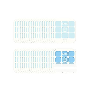 40 Pack Refill Glue Cards Compatible with SH502 and Dynatrap DT3005W Dot Indoor Fly Trap Plug-in Insect Trap Replacement Sticky Glue Boards