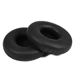 Zerone 2Pcs Ear Cushion Earpad Replacement, Leather Earpad Ear Cover EarCushion Replacement for AKG Y40 Y45BT Y45 Y50 Y55 Headsets Headphones