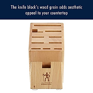 HENCKELS Hardwood Knife Block, Knife Storage, 11-slot