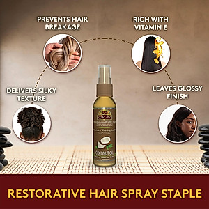 OKAY MIST HAIR SPRAY with COCONUT OIL 2oz / 59ml