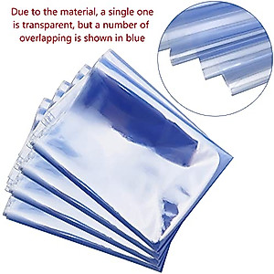 Morepack Shrink Wrap Bags for Gift Baskets,14x18 Inches PVC Heat Shrink Bags,10Pcs
