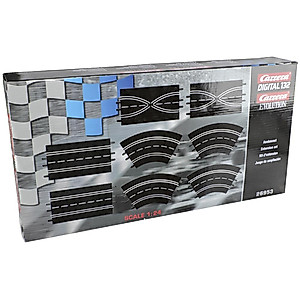 Carrera Of America Digital/Evolution Extension Set, 8-Piece , Black