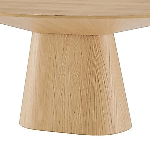 Modway Provision Dining-Tables, 43.5" L x 75" W x 30" H, Oak