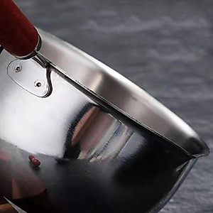 Mini Butter Warmer Pot, 300ml Premium Stainless Steel Design Oil Warmer Pan for Frying Drizzling and Pouring