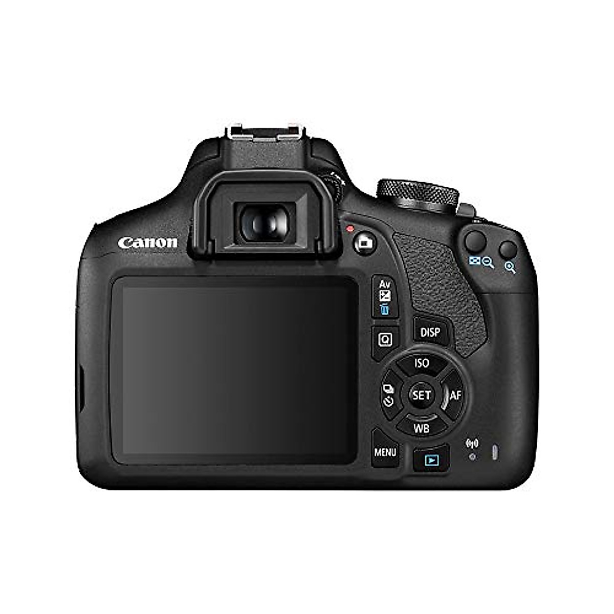 Canon EOS 2000D DSLR Camera and EF-S 18-55 mm f/3.5-5.6 is II Lens, Black