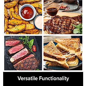 Nuwave Brio 7-in-1 Air Fryer Oven, 7.25-Qt with One-Touch Digital Controls, 50°- 400°F Temperature Controls in 5° Increments, Linear Thermal (Linear T) for Perfect Results, Black