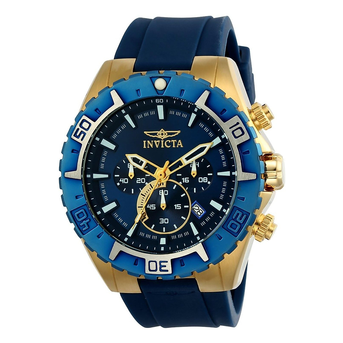 Invicta Men's 22525 Aviator Analog Display Quartz Blue Watch