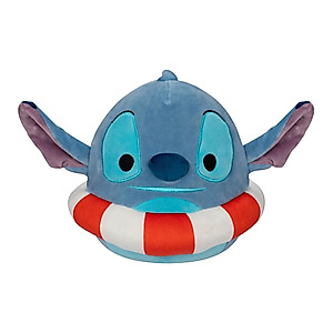 Squishmallows 8" Disney Stitch with Life Preserver