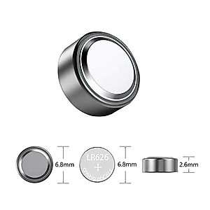 SKOANBE 10Pack SR626SW 377 LR626 AG4 1.5V Watch Battery