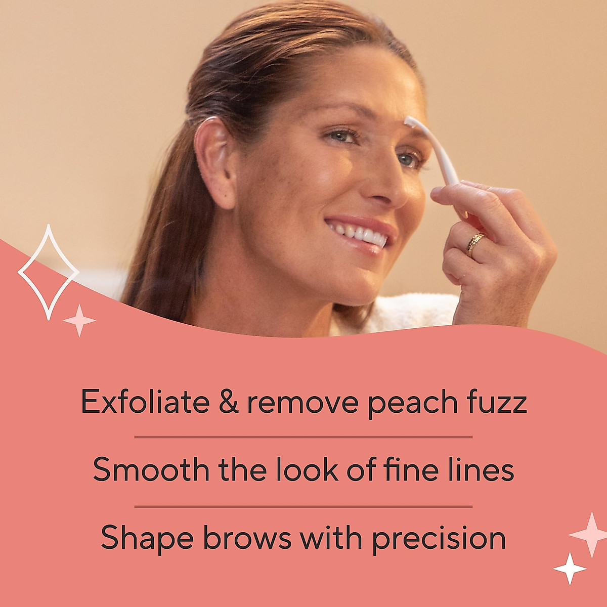 Finishing Touch Flawless DermaPlane Travel Pack Facial Exfoliator & Hair Remover