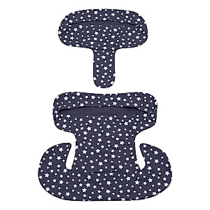 JYOKO Kids Cover Liner Made Cottton for car seat Compatible with Reducer Graco 4Ever (Winter Sky)