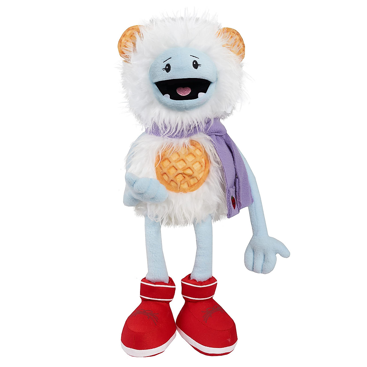 Just Play Large 11-inch Plush Waffles + Mochi Stuffed Animals, Soft Plush, Stuffed Toys for Kids, Kids Toys for Ages 3 Up