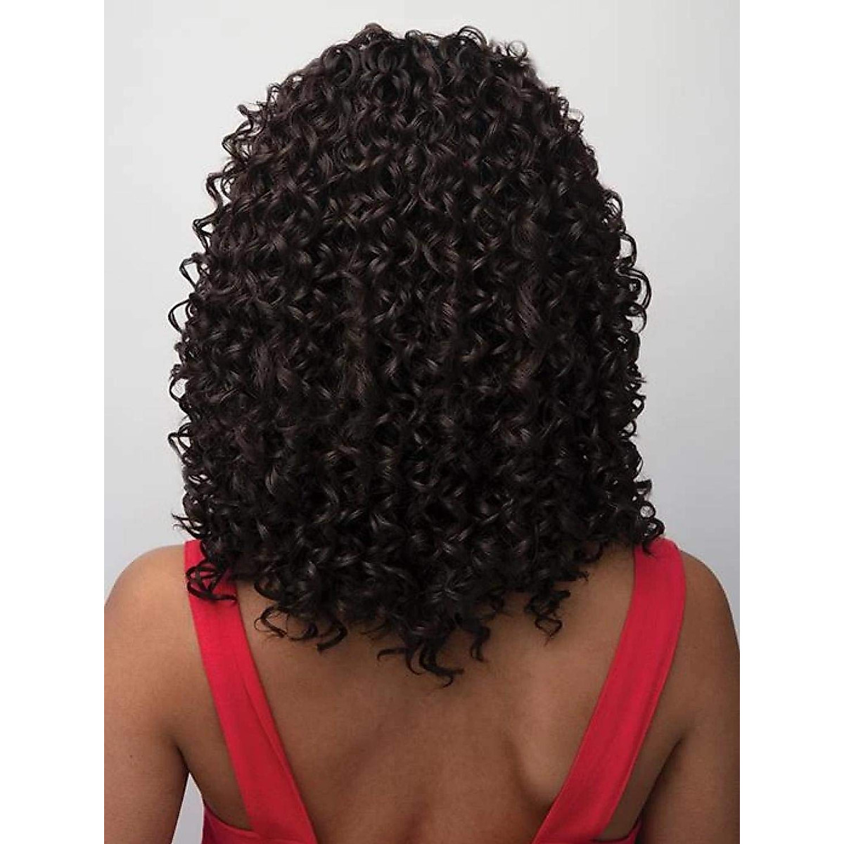 Bundle - 5 items: Diva Wig by Rene Paris, Christy's Wigs Q & A Booklet, 2oz Travel Size Wig Shampoo, Wig Cap & Wide Tooth Comb - Color: Hot Chocolate