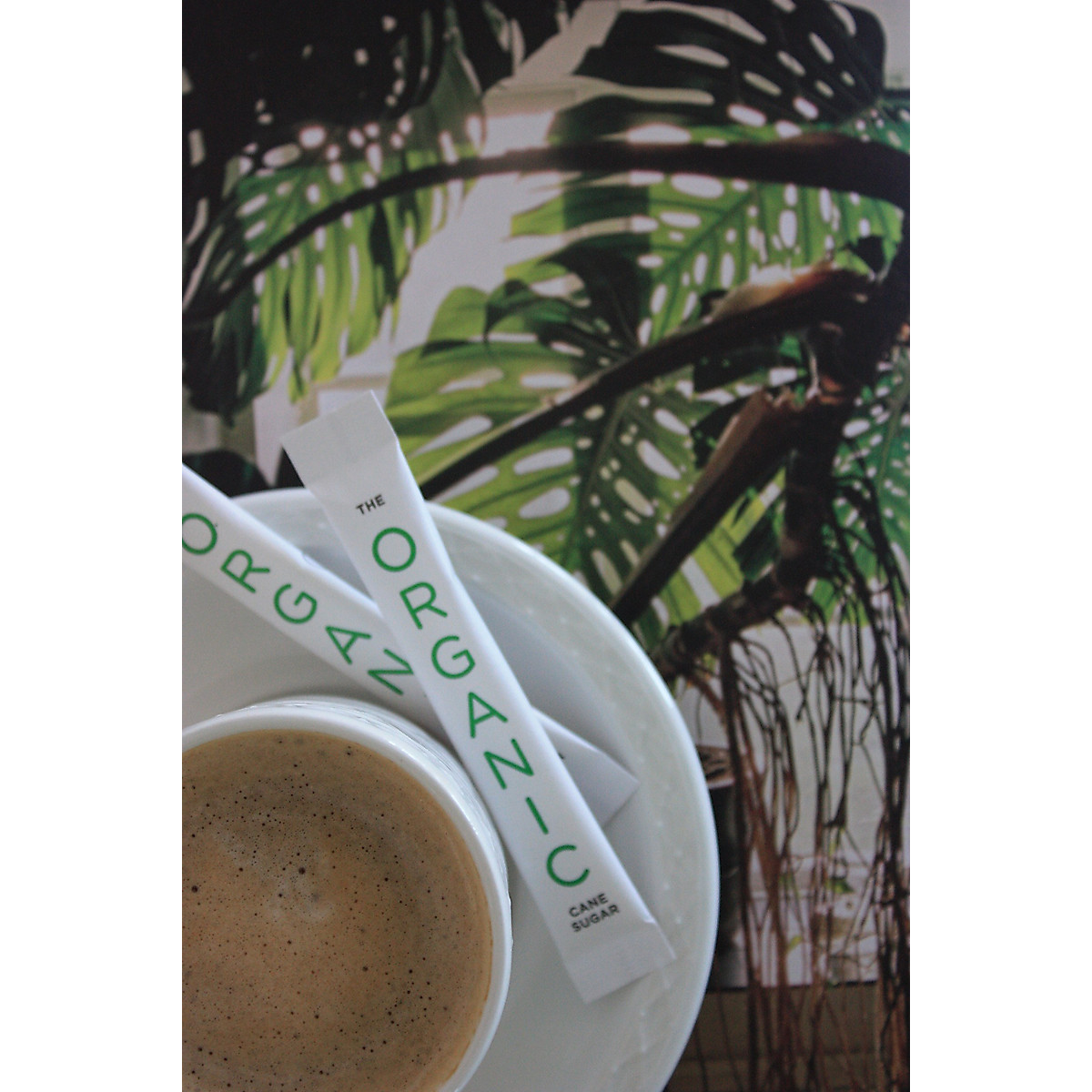 SUGART - THE ORGANIC CANE SUGAR - 500 individual Serving Stick Packets - USDA & U Parve/Kosher certified