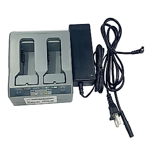 Eonvic Dual Slot Charger kit Total Station battery charger for Trimble GPS S6/S8/R10/54344/92600 Battery