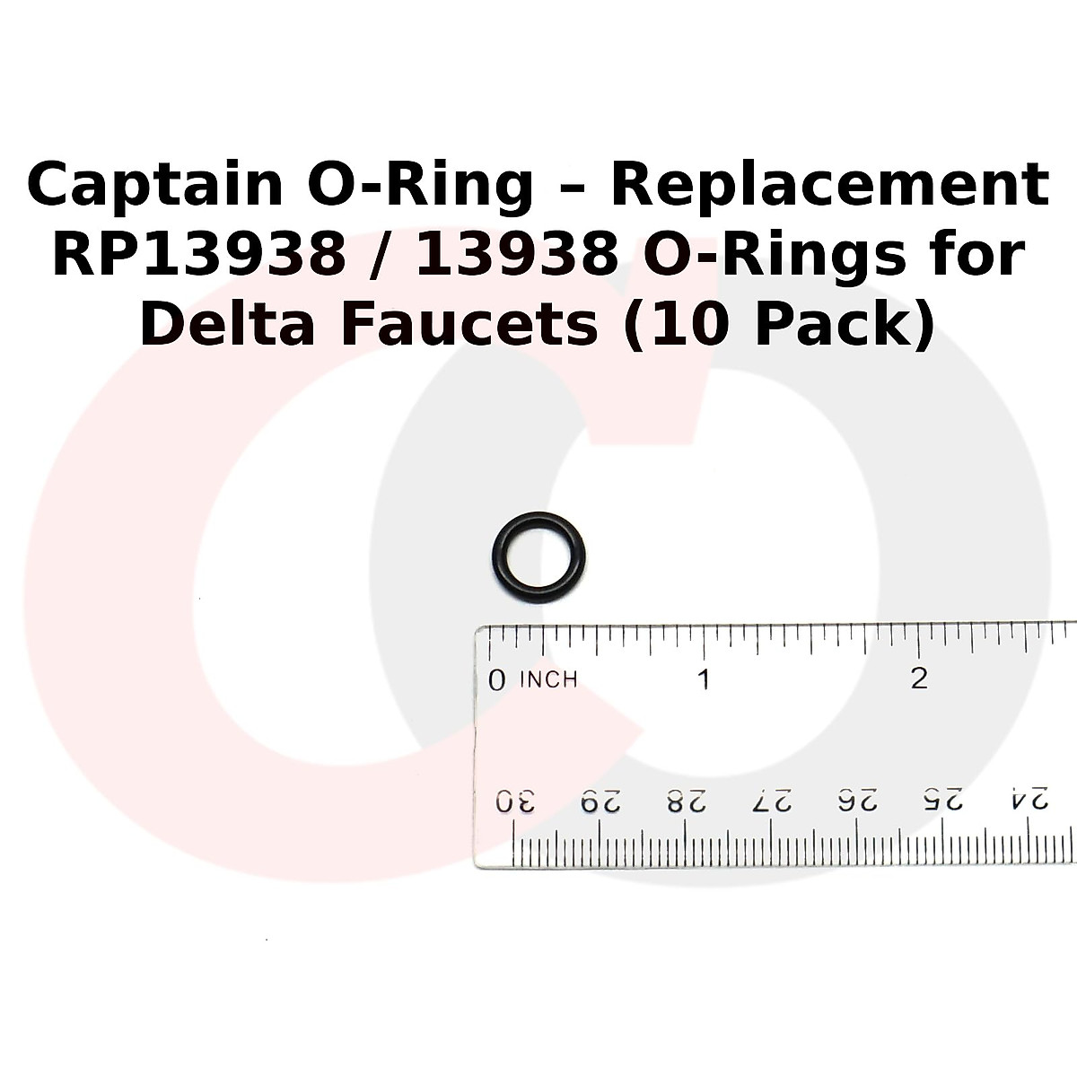 Captain O-Ring – Replacement RP13938 / 13938 O-Rings for Delta Faucets (10 Pack)