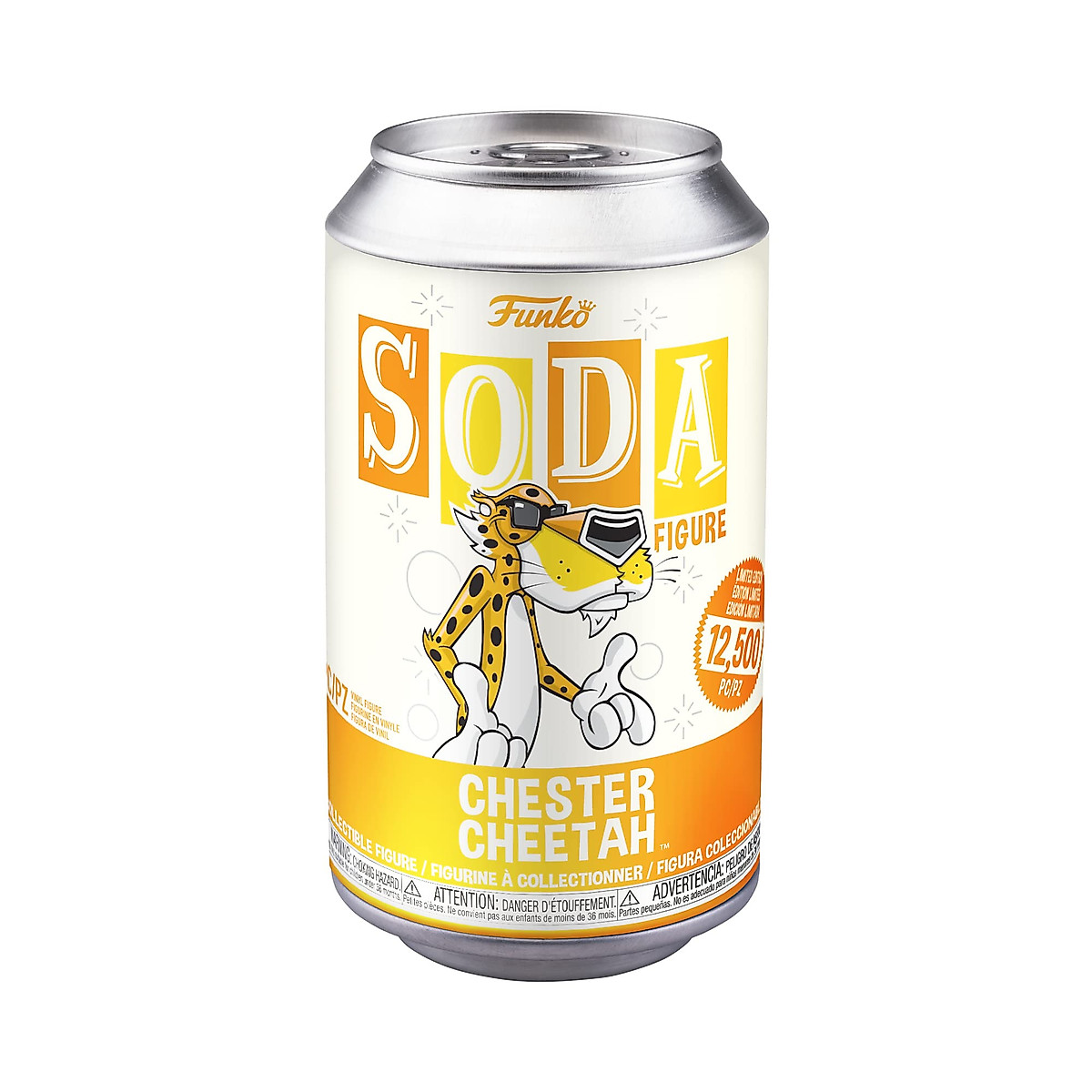 Funko Vinyl SODA, Cheetos, Chester, 1/6 Odds for Rare Chase Variant, Collectable Vinyl Figure, Gift Idea, Official Merchandise, Toys for Kids & Adults, Ad Icons Fans