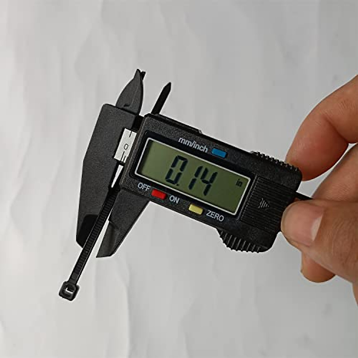 Zip Ties 4 inch 500 pcs Cable Zip Ties with 40 Pounds Tensile Strength, Black Cable Ties, Heavy Duty Self-Locking Black Nylon Tie Wraps for Indoor and Outdoor (4 inch 500 pcs, Black)