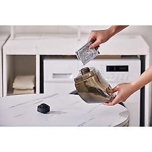 SALAV® GS18-DJ Standing Garment Steamer with Roll Wheels for Easy Movement, 1.8L Water Tank for 1 Hour Continuous Steaming, Adjustable Pole for Storage, Includes Descaler Packet, 1500 watts