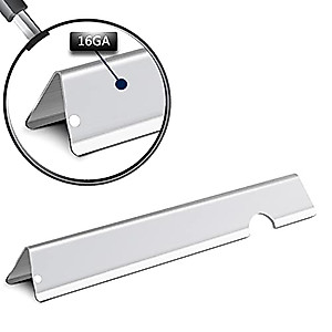 Folocy 17” Grill Flavorizer Bars for 66797, 66033 Weber Genesis II E-410 Grill Models, Stainless Steel Flavor Bars BBQ Gas Grill Replacement Parts Gas Grill Accessories, Genesis 2 E 410 Repair Kit