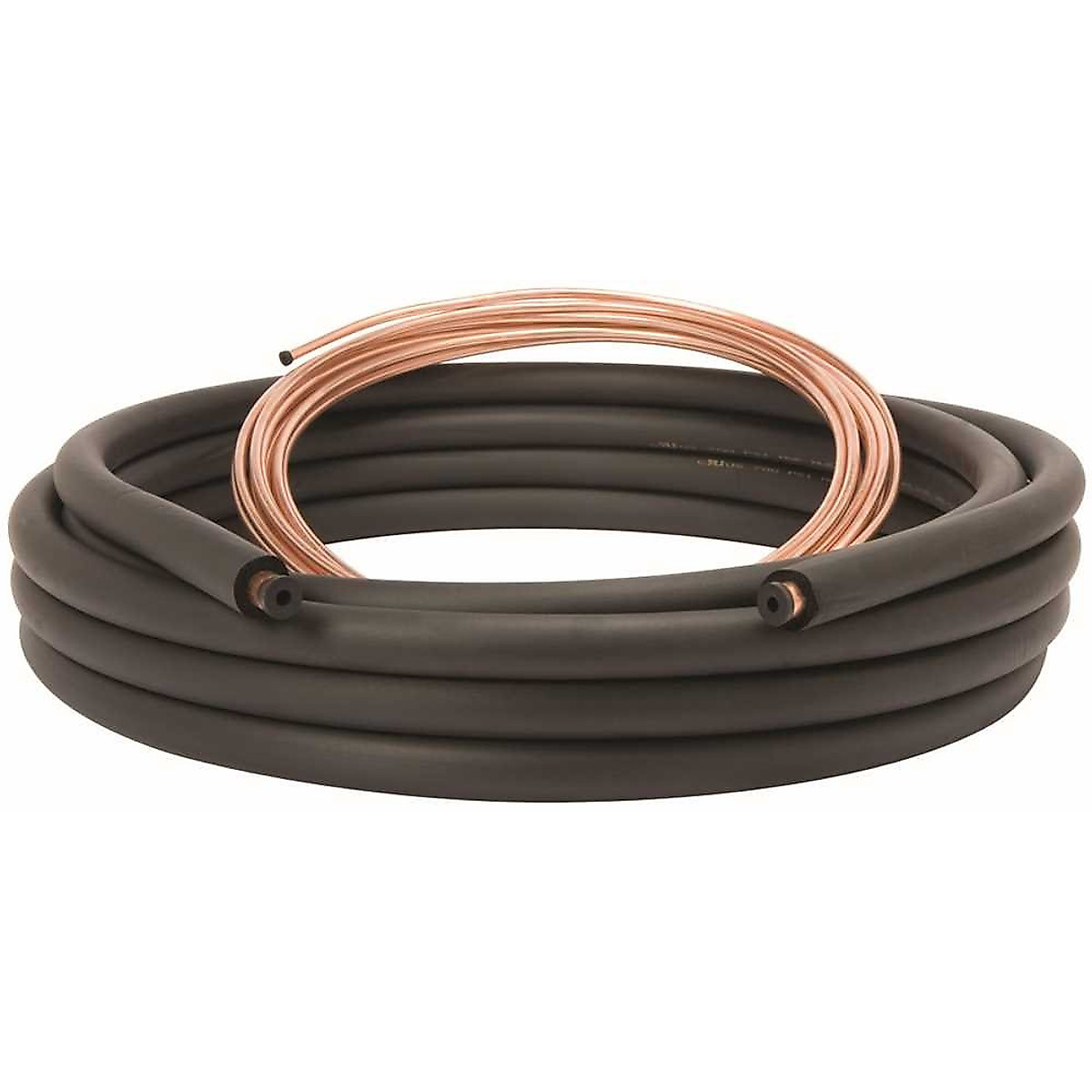 National Brand Alternative 61230500 Standard Air Conditioner Line Set, 3/8" Liquid Line x 3/4" Suction Line with 3/4" Insulation, 50' Long