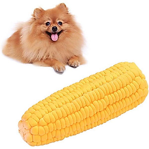 Zenarao Pet Dog Corn Shape Squeaky Bite-Resistant Interactive Play Chew Toy Pet Supplies Dog Toy Corn, Dog Toys Aggressive Chewers for Dog, Pet Supplies