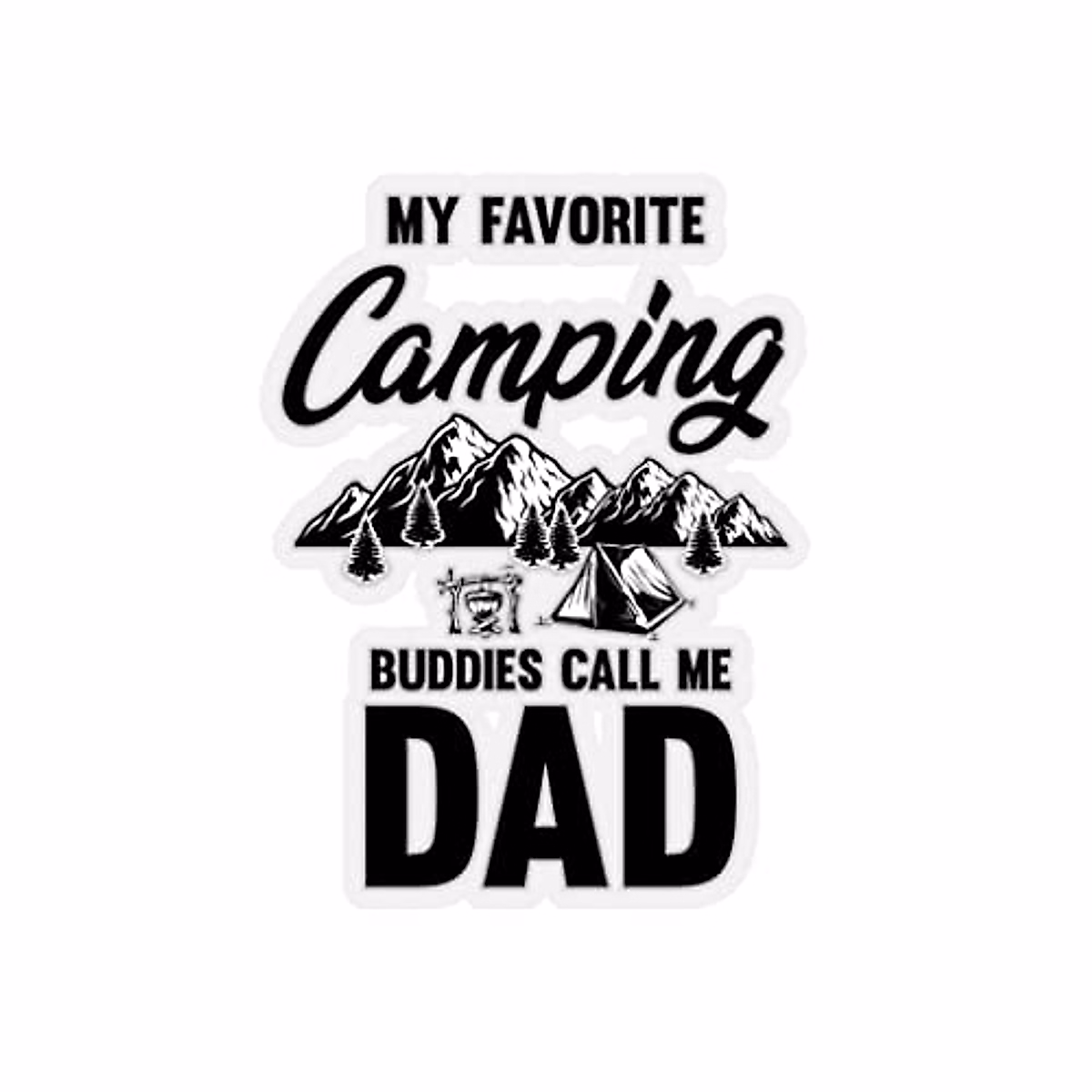 Teegarb Letter Blanket Sticker Decal Hilarious Woodsman Boot Retreat Encamp Deerstalker Lover Humorous Tent Stickers for Laptop Car 4" × 4" / Transparent