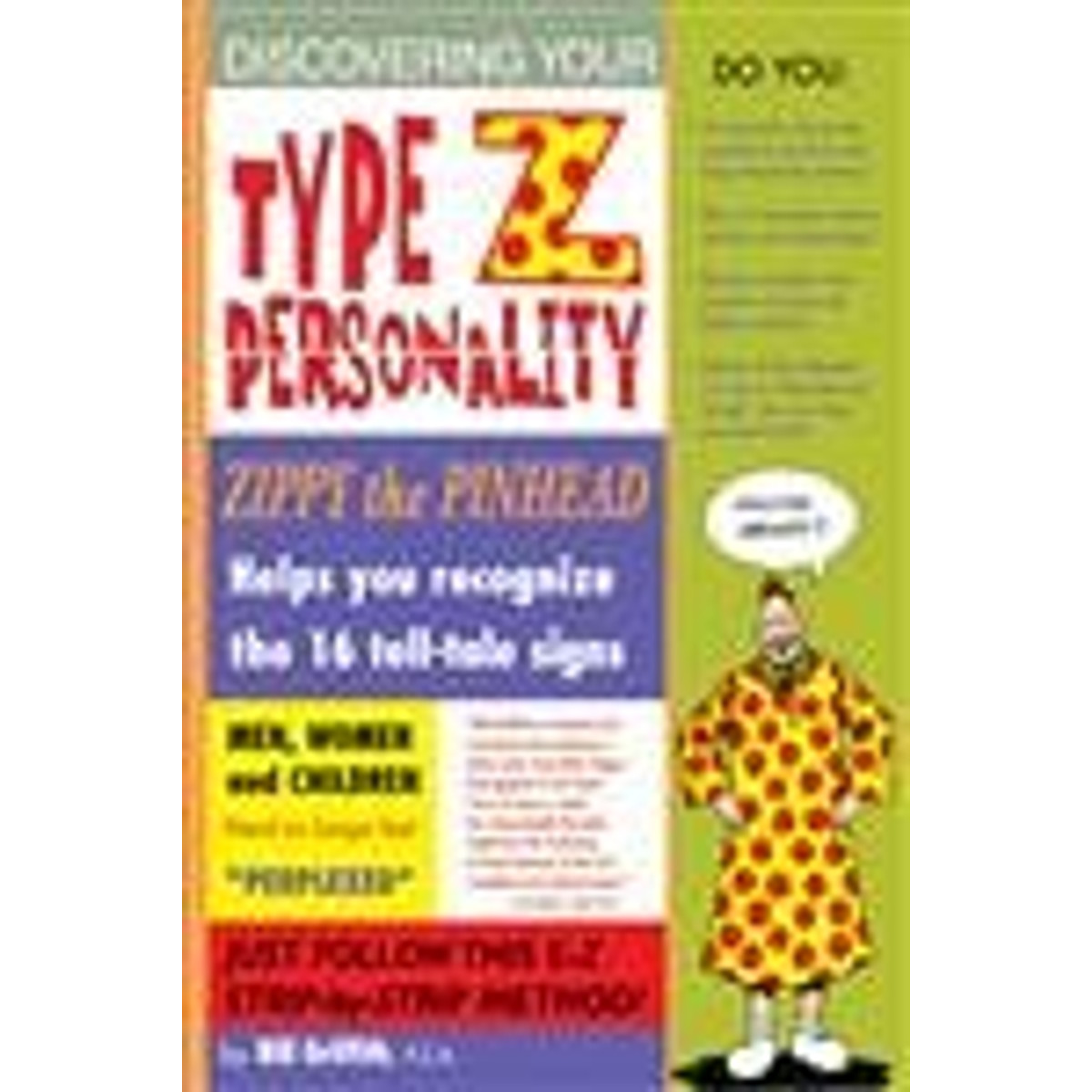 Zippy: Type "Z" Personality (Zippy (Graphic Novels))