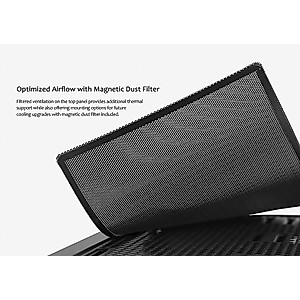 Raidmax ATX Desktop Computer Gaming PC Case Mid Tower PC Case with addressable RGB x3 ARGB Fans ATX PC Case USB 3.0 Tempered Glass PC Case Mesh Window Computer Case with 3 ARGB LED Black PC Case -i403