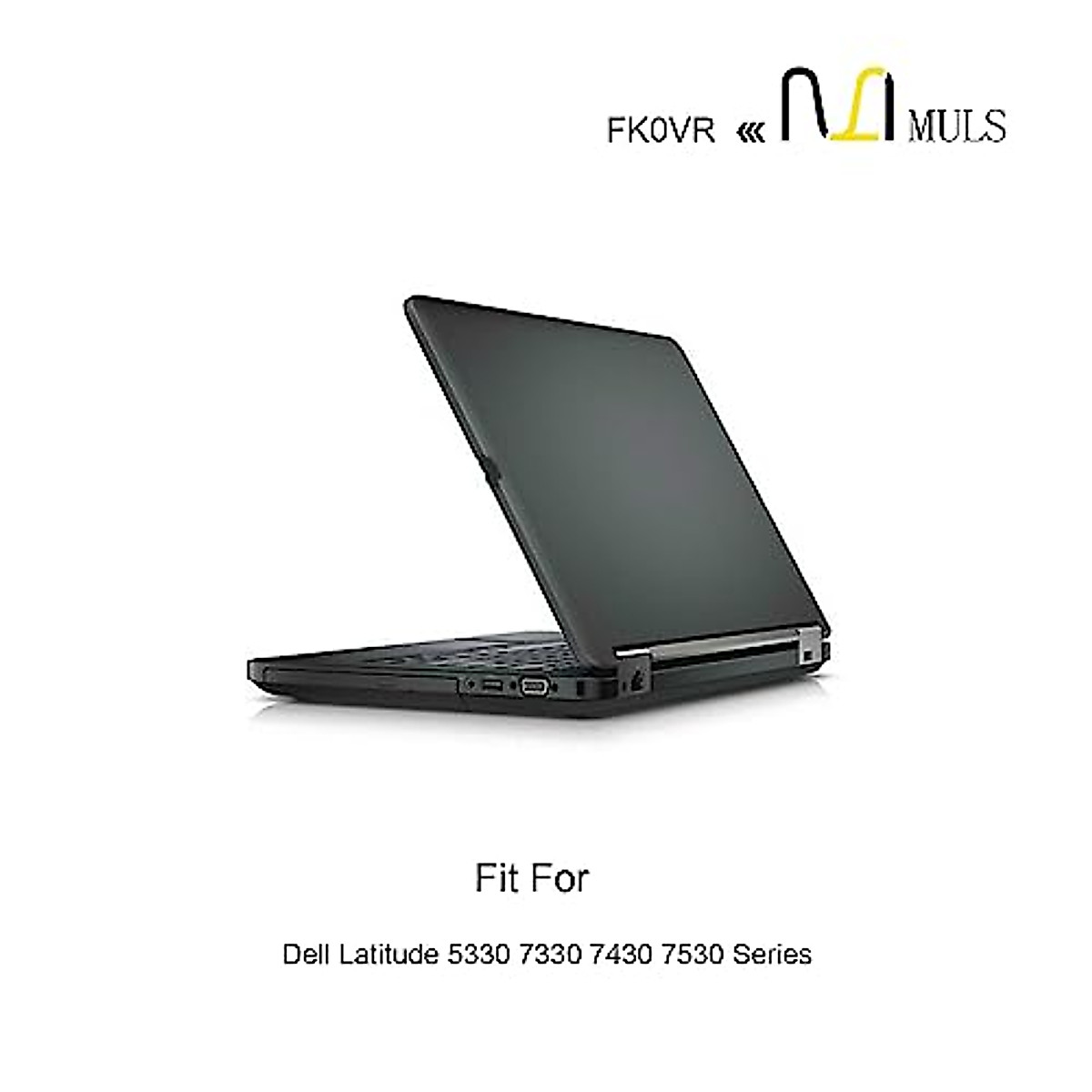 MULS FK0VR 58Wh Laptop Battery Replacement for Dell Latitude 5330 7330 7430 7530 5330 2-in-1 7330 2-in-1 7430 2-in-1 FK0VR FKOVR 8H6WD 293F1 01VX5 404T8 51R71 8P81K 3625mAh 4-Cells