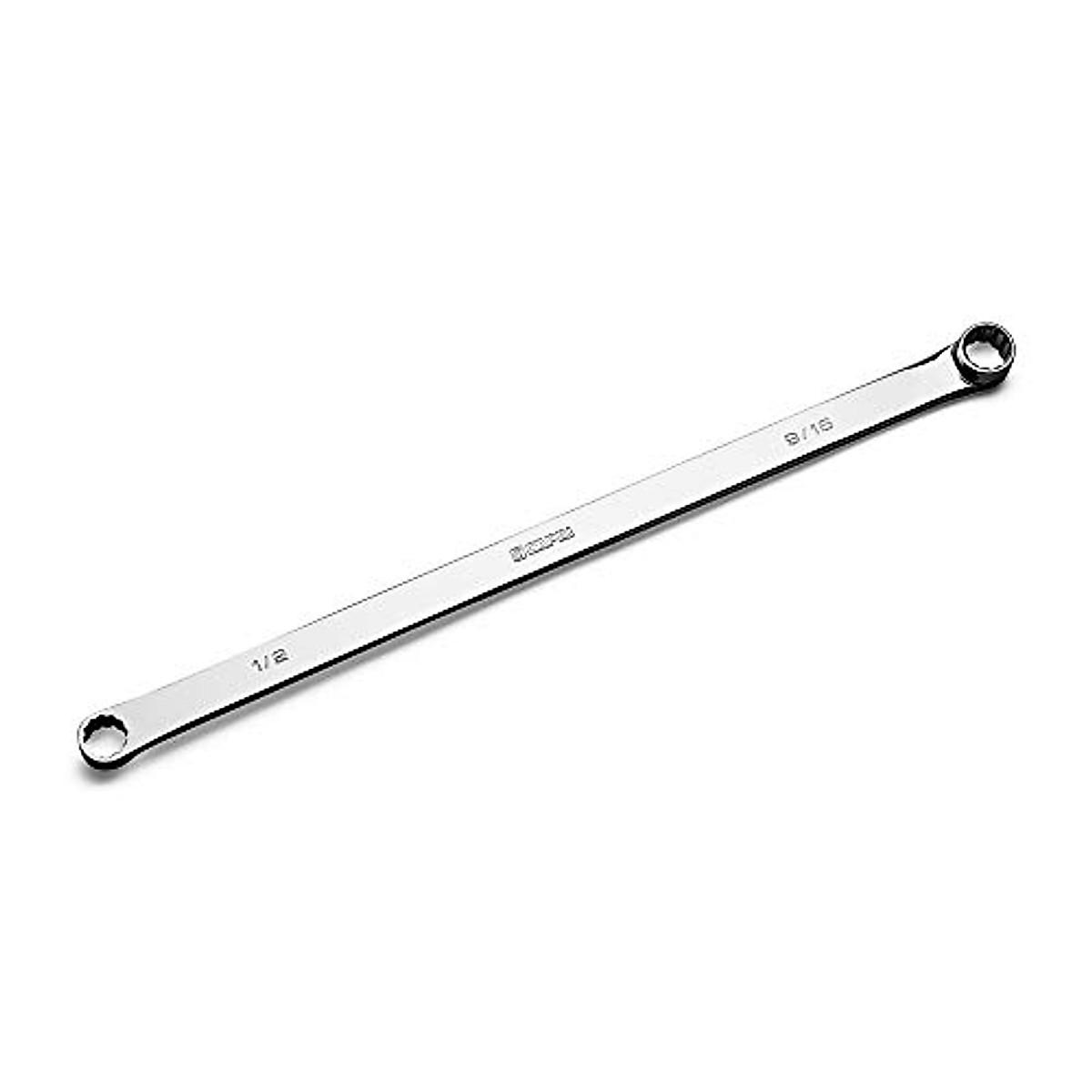 Capri Tools 1/2 x 9/16 in. 0 Degree Offset Extra Long Box End Wrench (CP11800-12916)