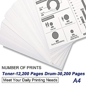 VASERINK 2-Pack (1Toner+1Drum) Compatible TN-780 Toner Cartridge and DR-720 Drum Unit Replacement for Brother HL-6180DW 6180DWT MFC-8950DW 8950DWT Printer