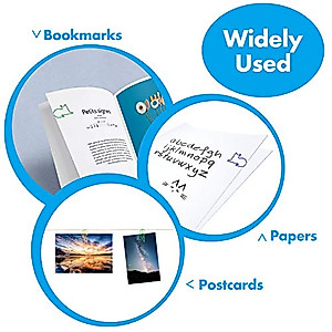 78 Pcs Adorable Cat Animal Shaped Paper Memo Clips Bookmark Assorted Colors in Gift Box for Students, Kids, Teachers