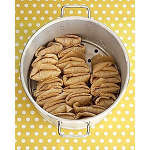 IMUSA USA Aluminum Tamale and Steamer Steamer Pot 20-Quart, Silver