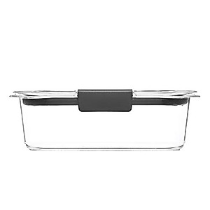 Rubbermaid Brilliance Leak-Proof Food Storage Containers with Airtight Lids, Set of 7 (14 Pieces Total) | BPA-Free & Stain Resistant
