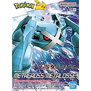 Bandai Hobby Pokemon Metagross Plastic Figure Model Kit