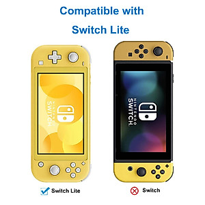 Entwth Anti Blue Light Tempered Glass Screen Protector[2 Pack] for Switch Lite 5.5-inch[Eye Care,Relieve Eye Fatigue] Blocks Excessive Harmful Blue Light & UV 9H Anti Glare Anti-Scratches